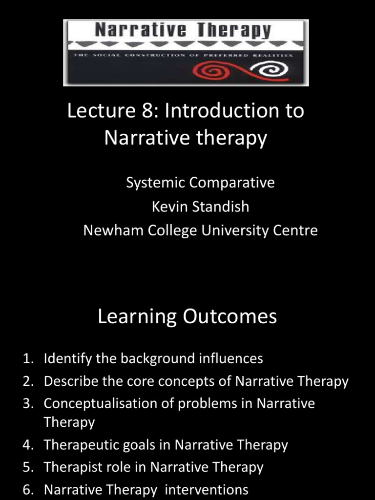 Core Concepts of Narrative Therapy | PDF | Psychotherapy | Psychology