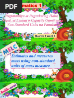 Q1 week4-MATH-Perang Papel at Barya | PDF