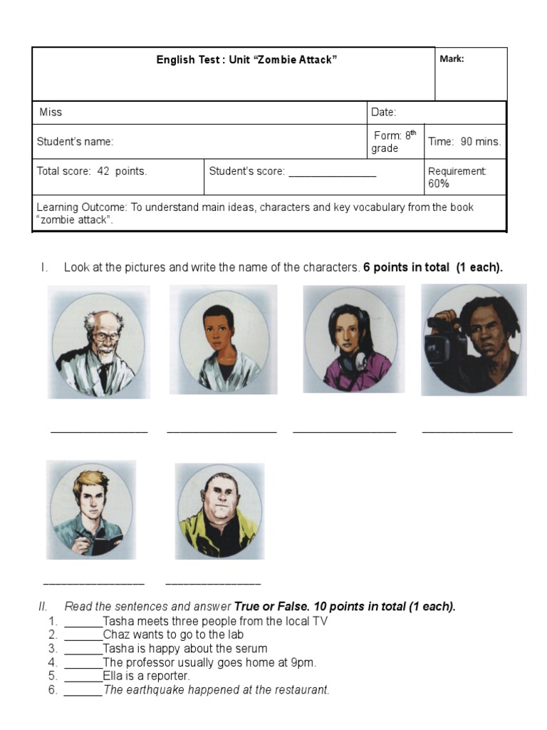 Test Zombie Attack | PDF