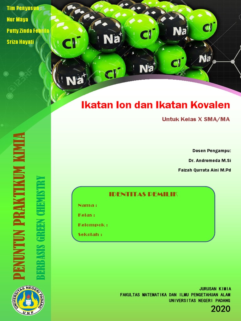 KEL 1. PENUNTUN PRAKTIKUM IKATAN KIMIA | PDF