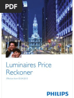 Sample Luminaire Schedule | PDF | Fluorescent Lamp | Light Emitting Diode