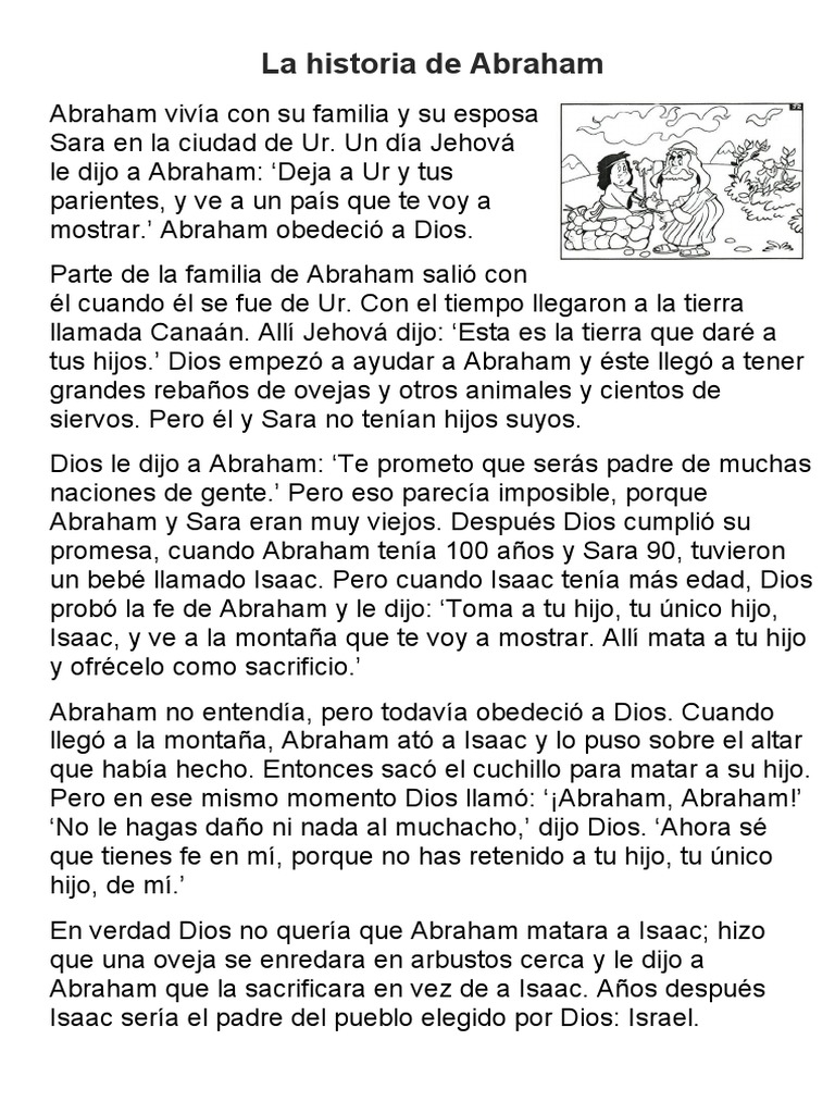La Historia de Abraham | PDF