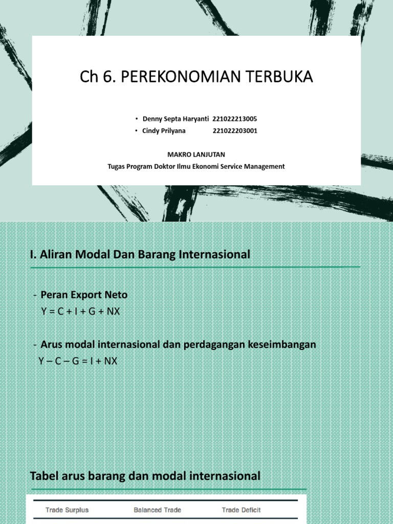 PPT PRESENTASI MAKRO | PDF