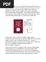 Hayes-Model Templates for PROCESS, SPSS para v3.5 | PDF