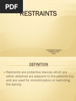 Physical Restraint Monitoring Form | PDF | Health Care | Medicine