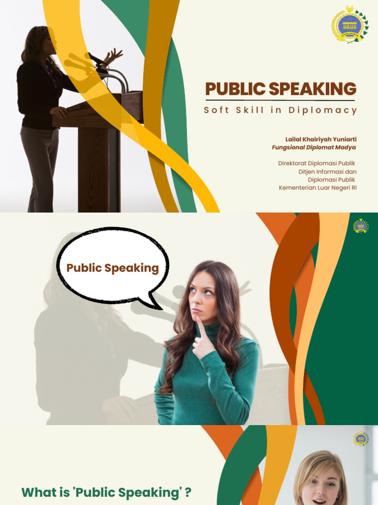 Public Speaking Skills for Diplomats | PDF | Body Language | Cognitive Science