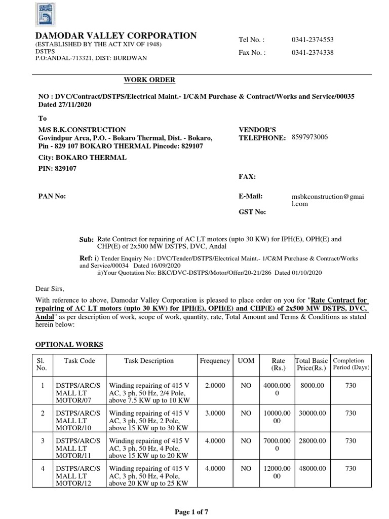 B.K Constraction - 35 | PDF | Indemnity | Employment