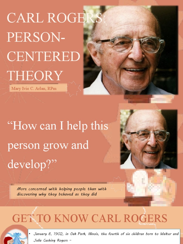 Carl Rogers | PDF | Self Concept | Psychotherapy