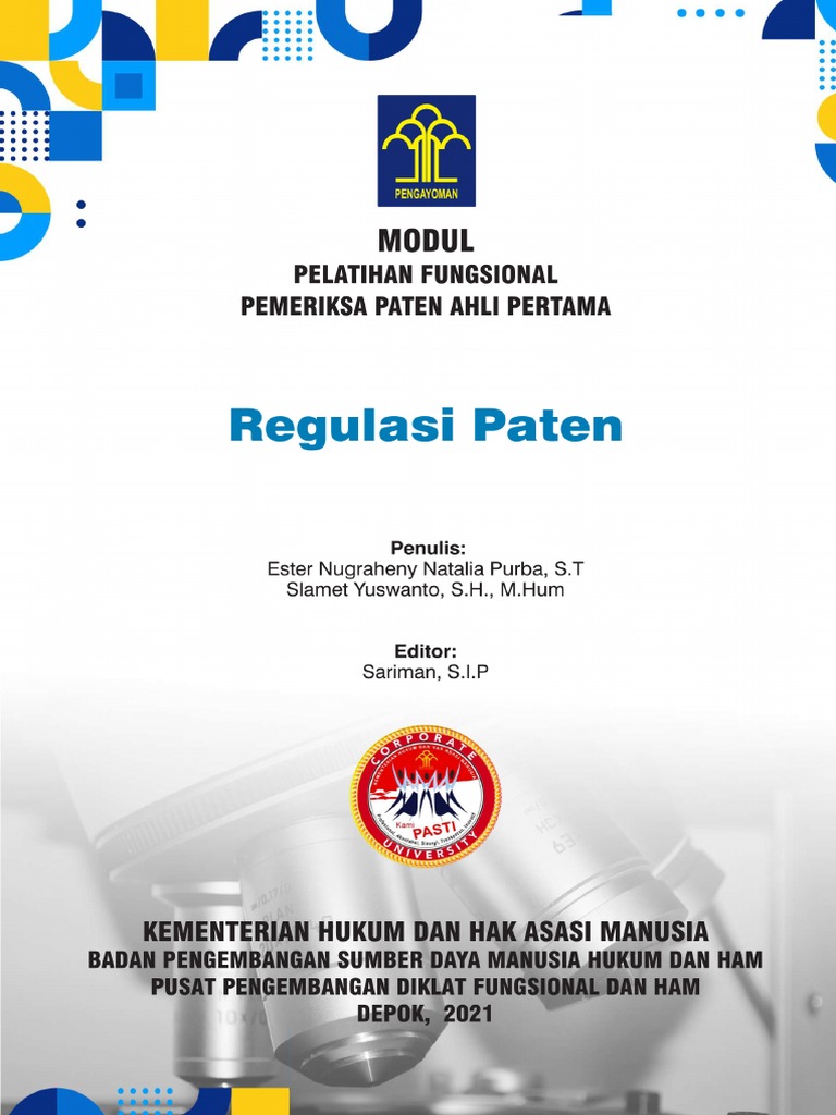 Modul Paten 11 Regulasi Paten | PDF