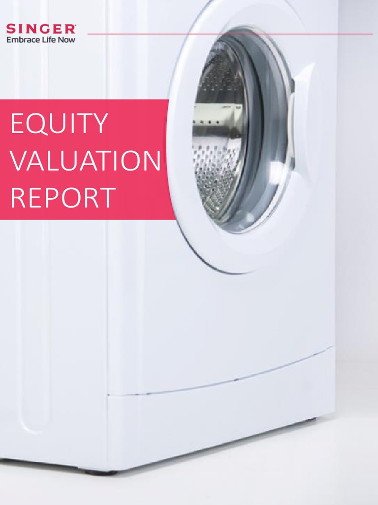T4, Singer Equity Note | PDF | Home Appliance | Gross Domestic Product
