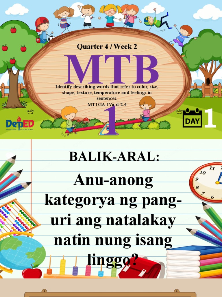 Q4 MTB 1 Week 2 | PDF