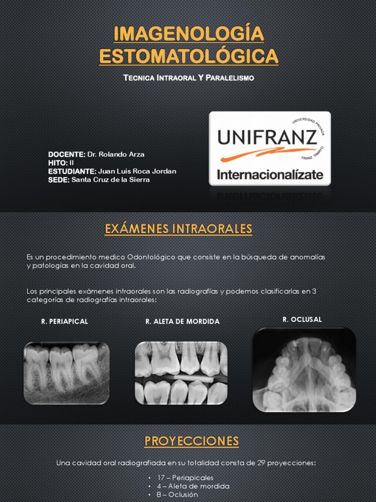 Paralelismo - Radiografias Intraorales | PDF | Diente | Ramas de ...