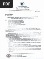 Deped Gentri Memo | PDF