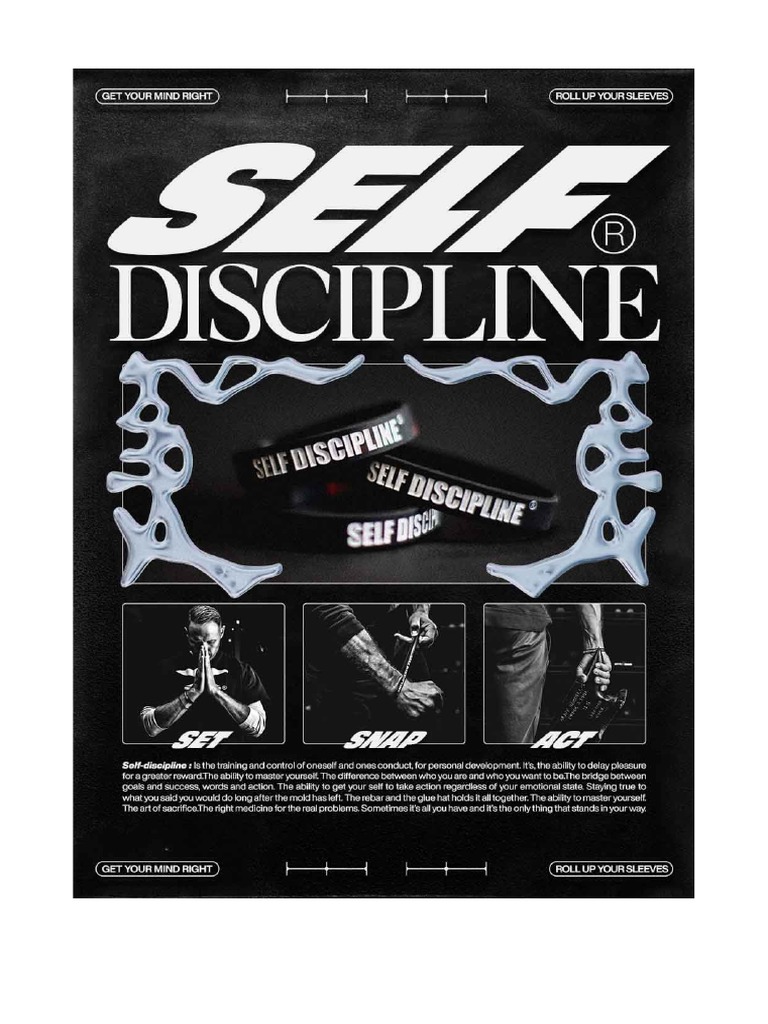 Self Discipline Poster Layout | PDF