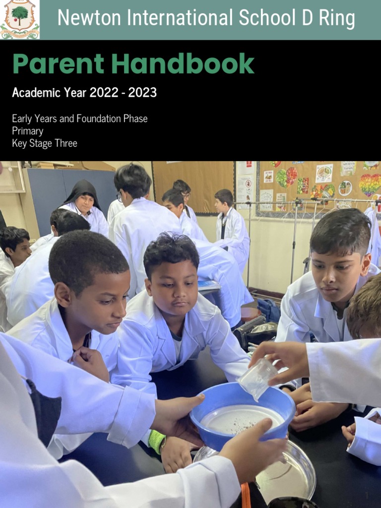 Parent Handbook 2022 2023 | PDF | Science | Curriculum