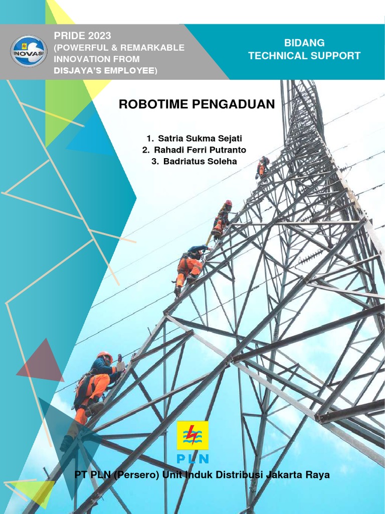 Inovasi Robotime di PLN UP3 Ciputat | PDF | Teknologi & Rekayasa