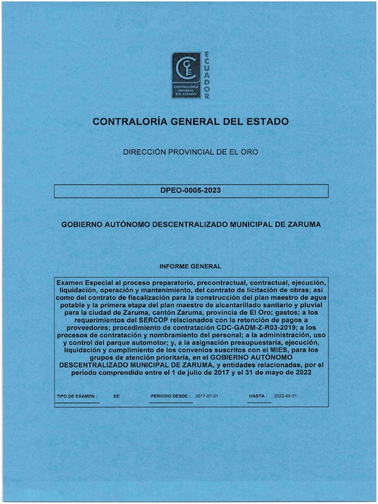 Dpeo 0005 2023 | PDF