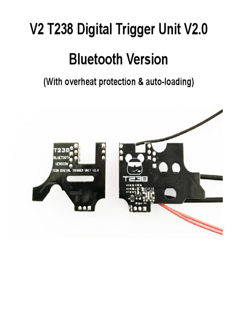 T238_Digital_Trigger_Unit_Bluetooth_Version_Introduction_Manual | PDF ...