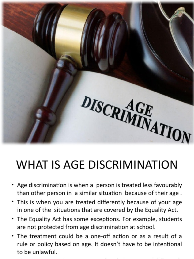 English Project | PDF | Discrimination | Ageism