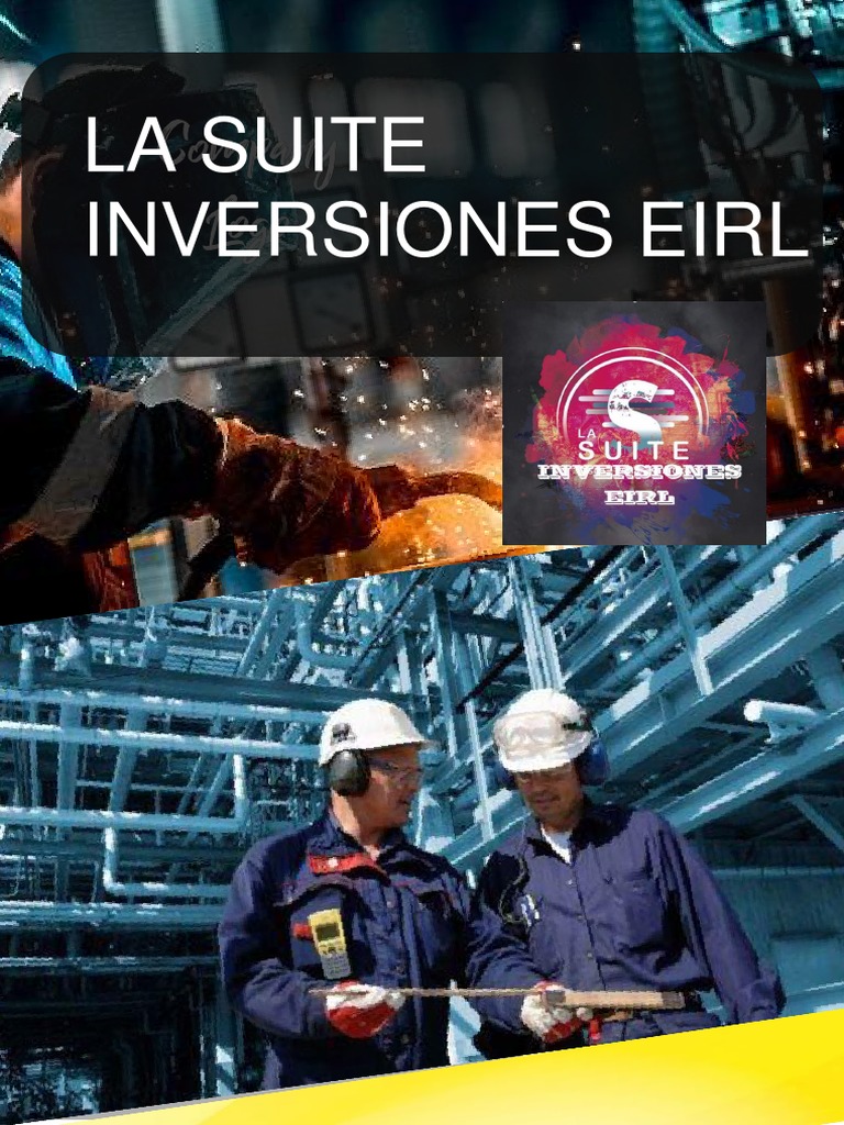 La Suite Inversiones Eirl | Descargar gratis PDF | Calidad (comercial) | Soldadura