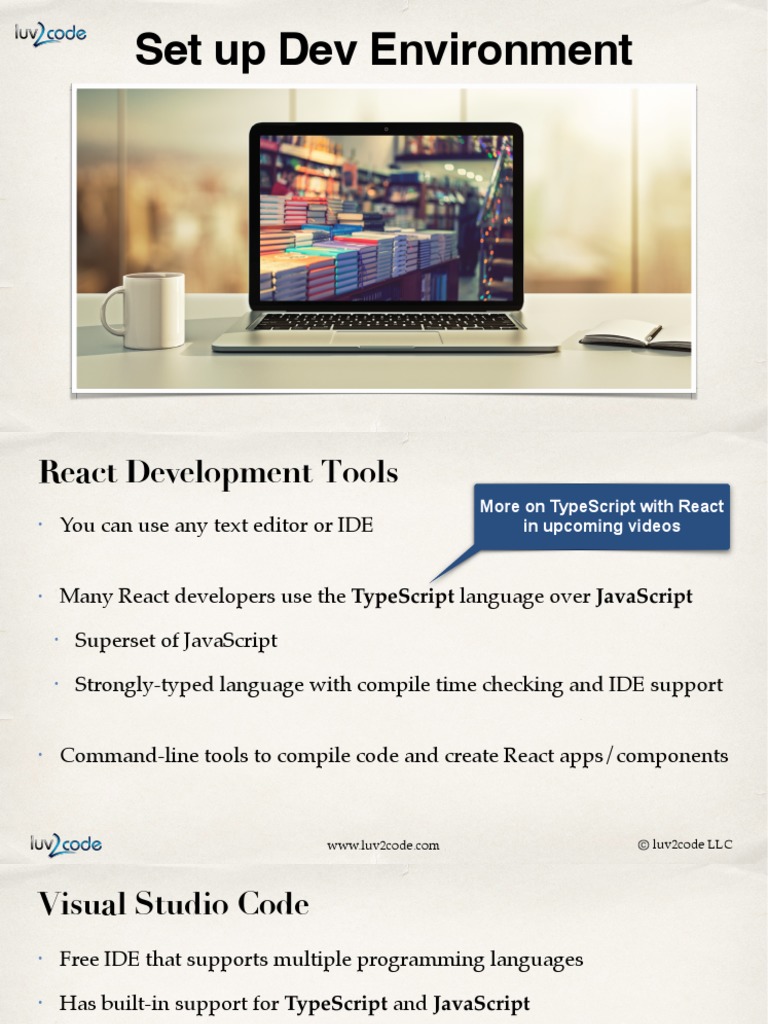 005 Set Up Dev Environment | PDF