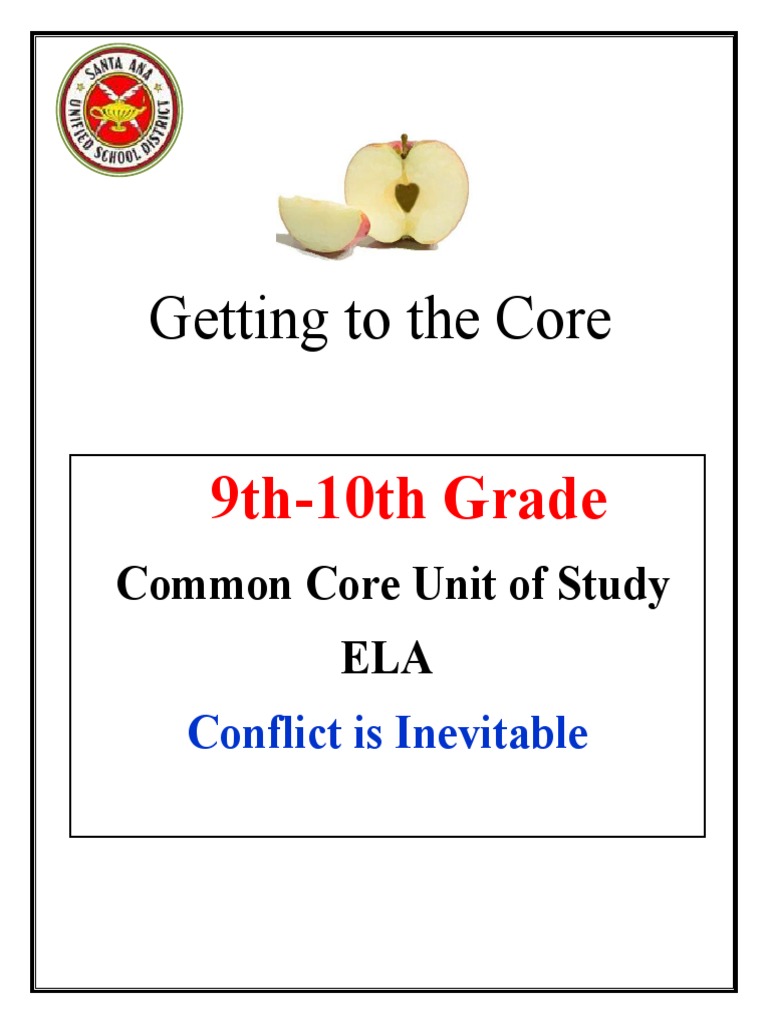 9th-10th Grade ELA Unit-Conflict Is Inevitable 4.12.13 | PDF ...