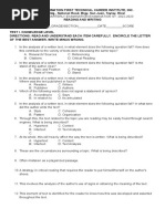 LUMS LCAT Sample Questions Guide | PDF | Equations | Trigonometry