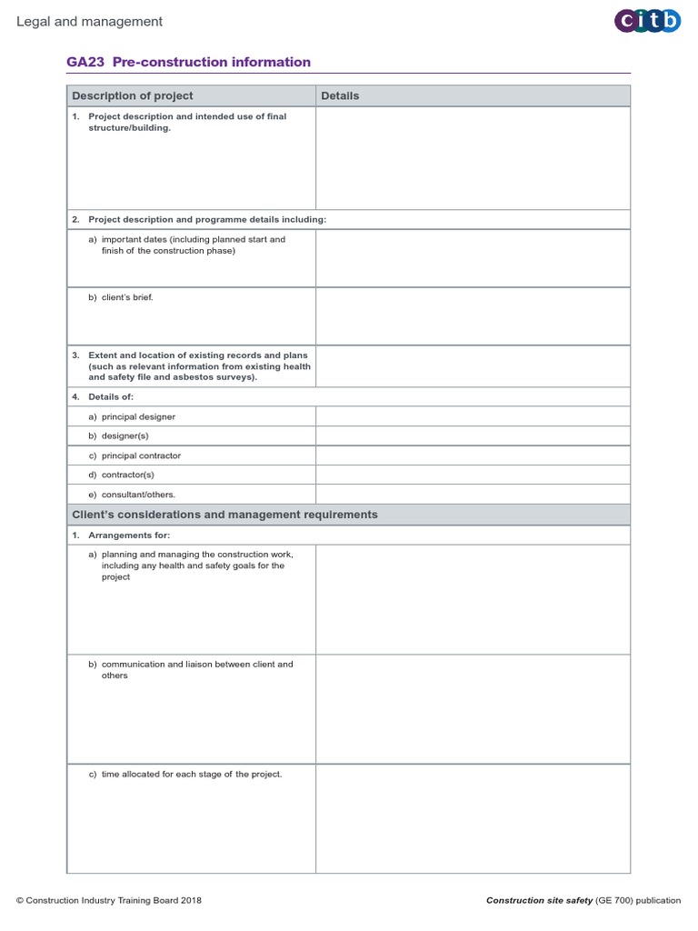 CSK Ge700 2018 Ga23 | PDF | Risk | Safety