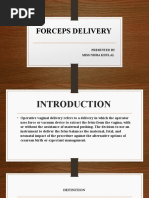 Conduct of Normal Vaginal Delivery Procedure | PDF | Childbirth | Placenta