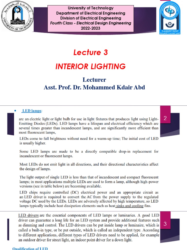 3 - Electrical Design Engineering (Lecture 3) | PDF 3 - Electrical Design Engineering (Lecture 3) | PDF