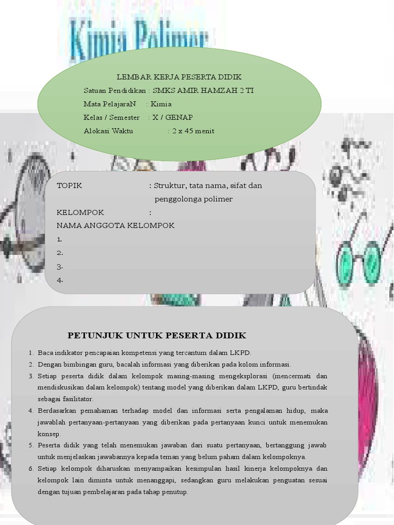 LKPD Polimer | PDF