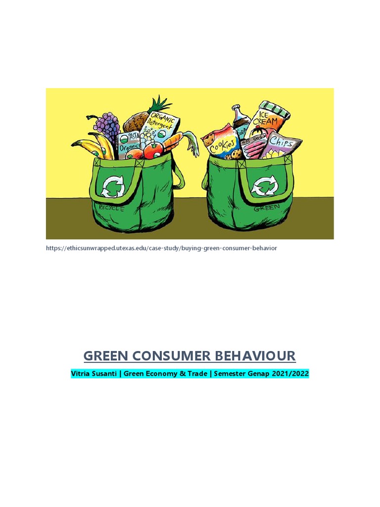 Green Consumer Behaviour Pdf