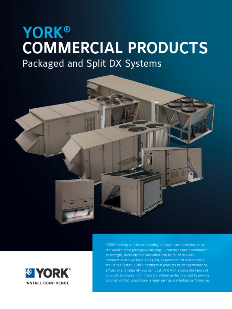 York Main Hvac | Download Free PDF | Air Conditioning | Electrical ...