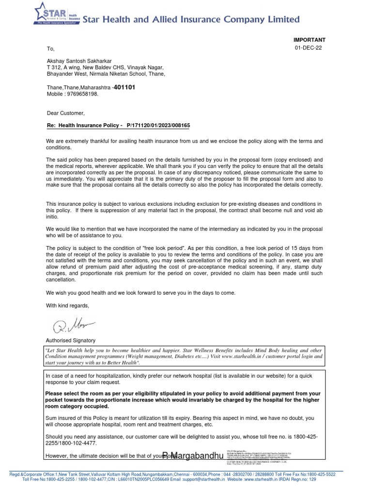 Policy Schedule | Download Free PDF | Insurance | Surgery