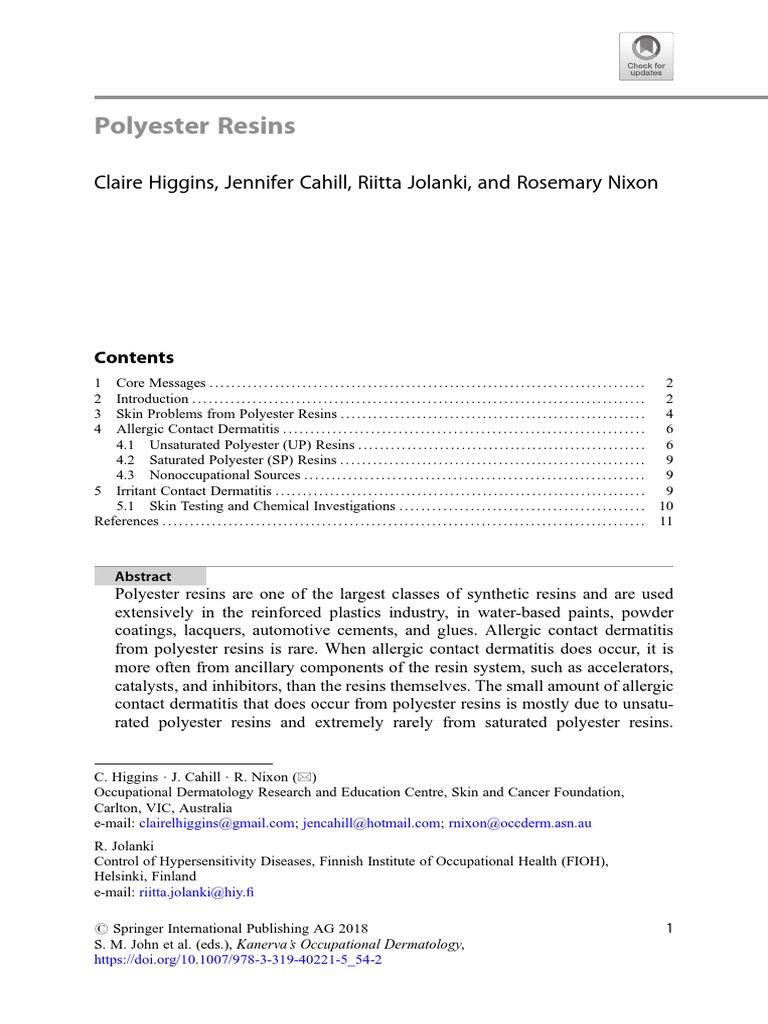 Higgins 2018 | PDF | Polyester | Materials