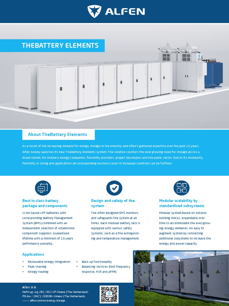 Datasheet - TheBattery-Elements (EN) | PDF