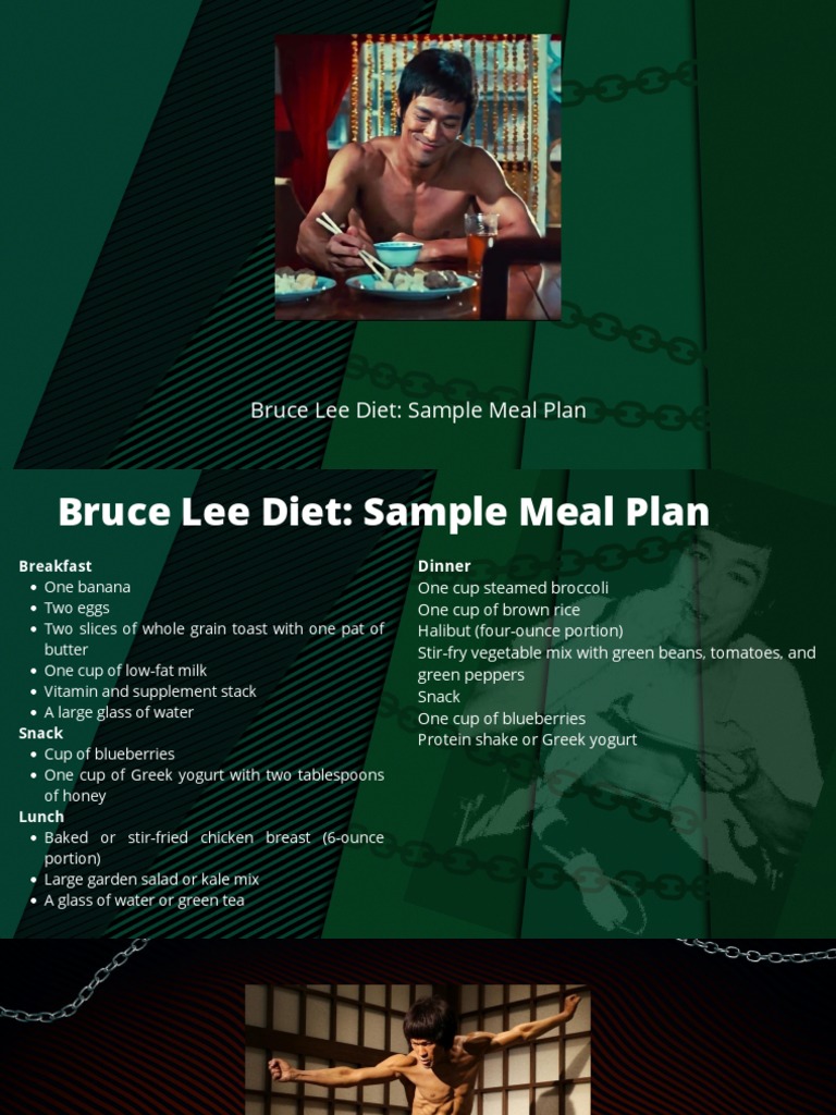 Bruce Lee Program | Download Free PDF | Weight Training | Foods