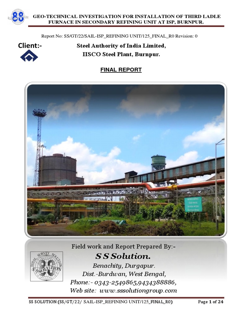 Combined Report | PDF | Geotechnical Engineering | Deep Foundation