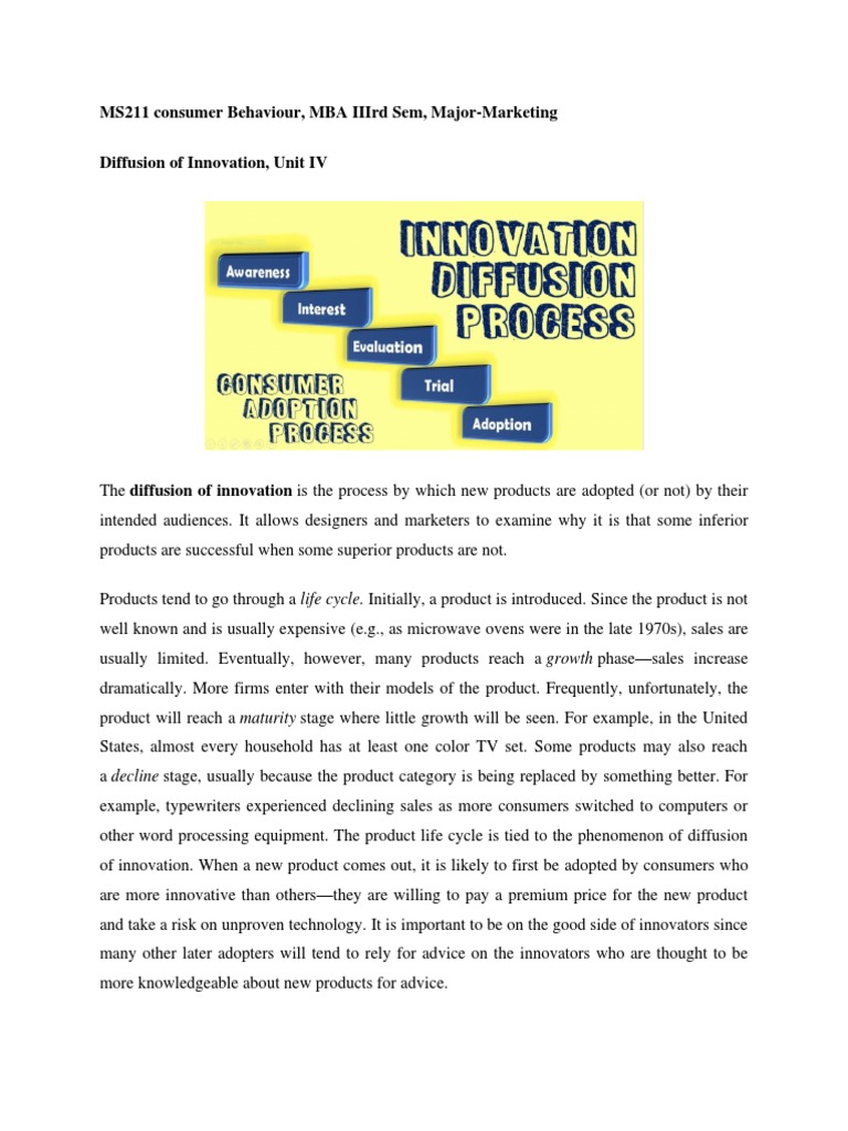 CB Unit 4 Notes | PDF | Consumer Behaviour | Behavior CB Unit 4 Notes | PDF | Consumer Behaviour | Behavior