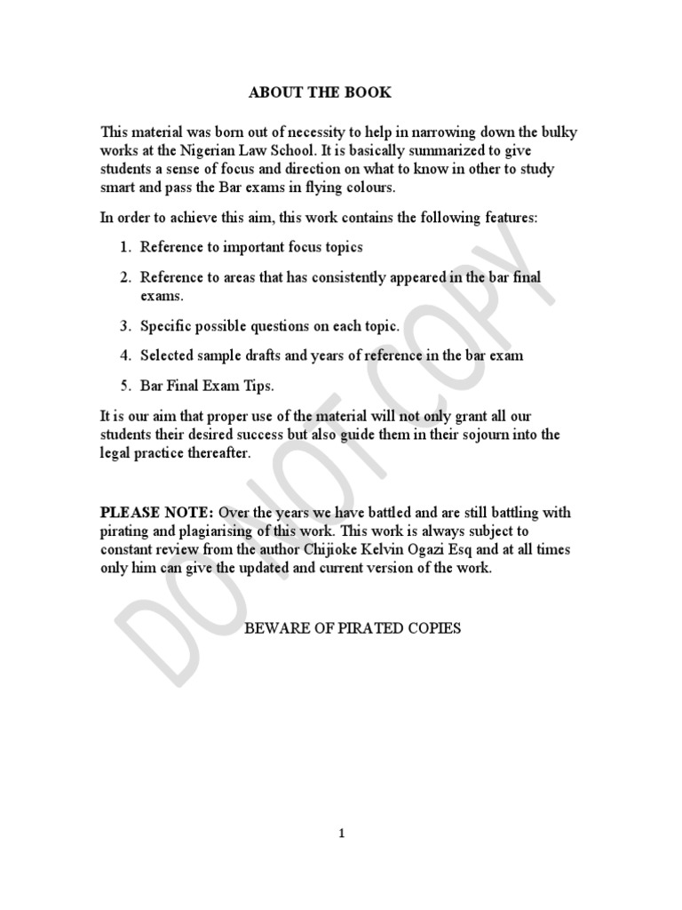 Interpleader Summons Guide for Nigeria | PDF