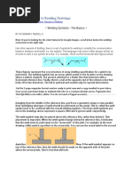 CWB Study Guide - Welding Symbols | PDF | Industrial Processes | Joining