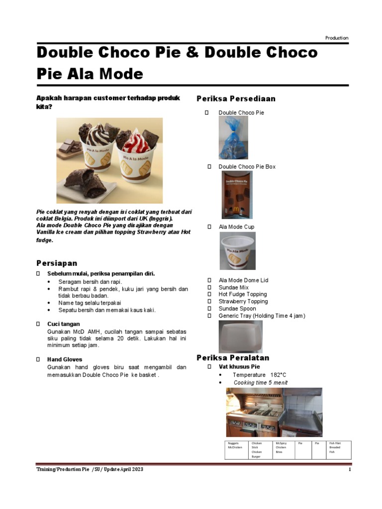 7317 Update Dine Ini Double Choco Pie & Double Choco Pie Ala Mode (2 Files Merged) - 3 | PDF
