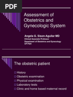 External Obstetric Examination Guide | PDF | Pelvis | Childbirth