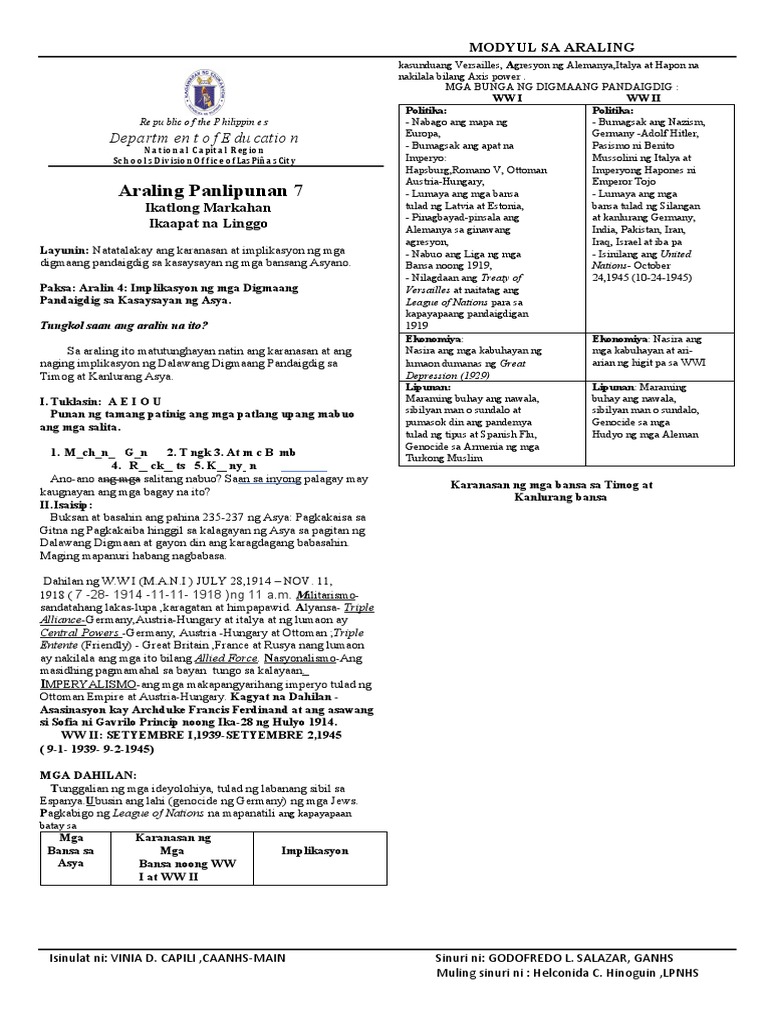 4.AP7-3rd-Q-Module-Aralin-4-revalidated-Mrs.-Hinoguin (1) | PDF