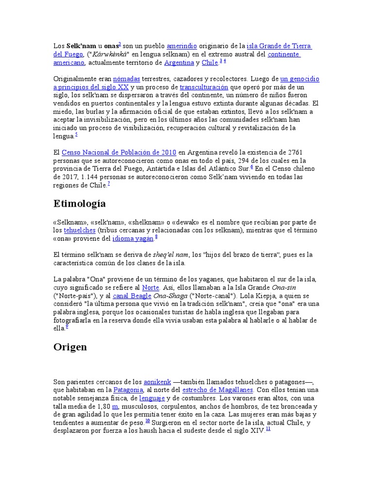 Onas | PDF