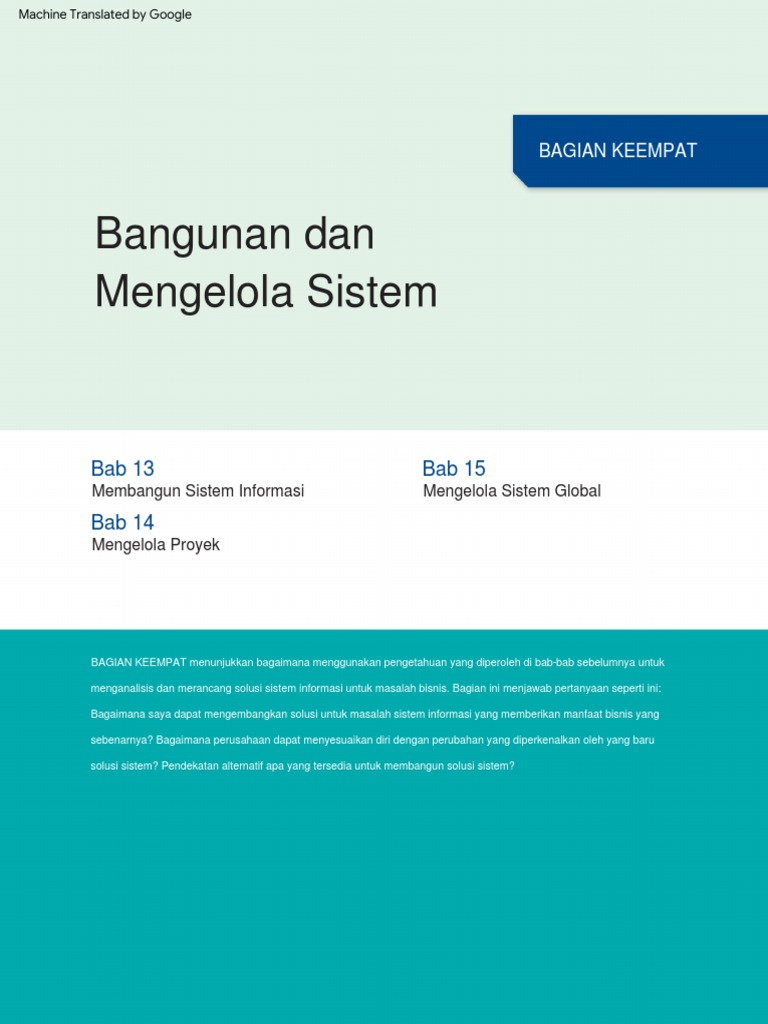 SIM CHAPTER 13-Translate | PDF