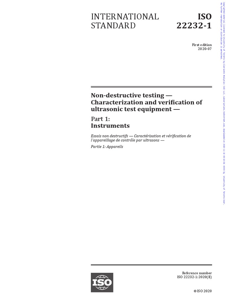 Iso 22232-1-2020 | PDF