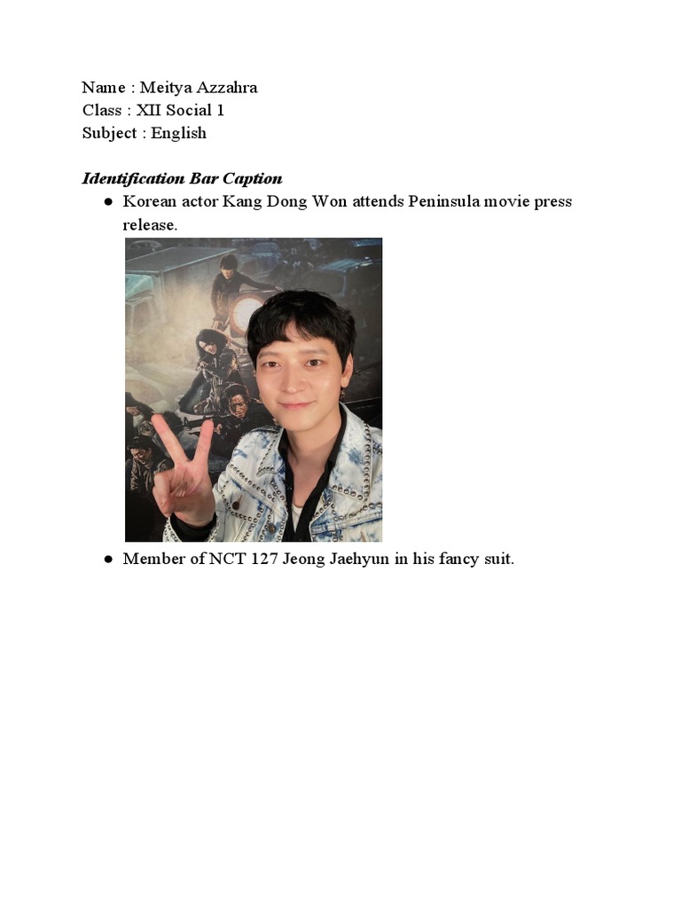 Meitya Azzahra Making Caption | PDF