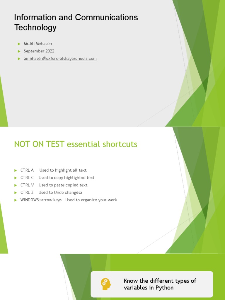 Python Ict Leen Pdf