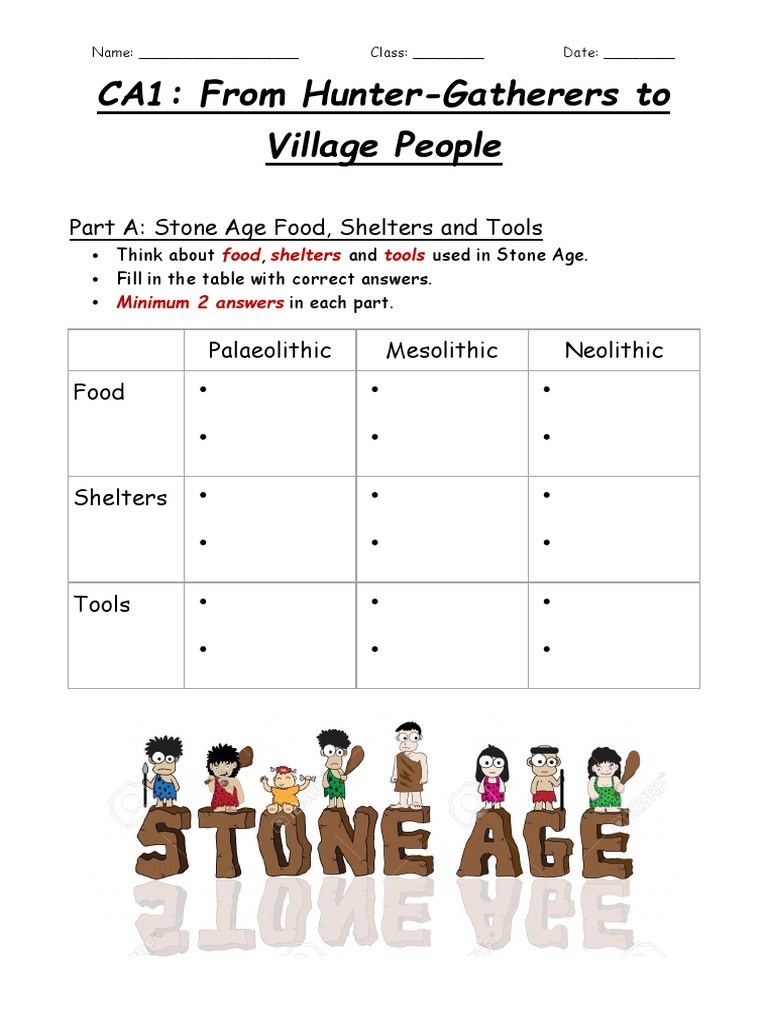 CA1 - Stone Age | PDF